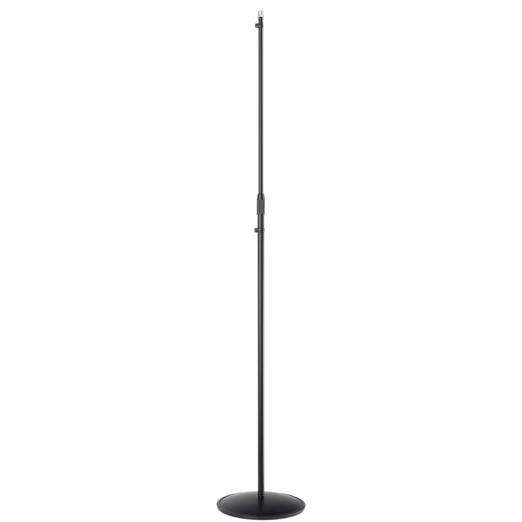 Microphone floor stand, steel sheet base Ø270 - Euromet