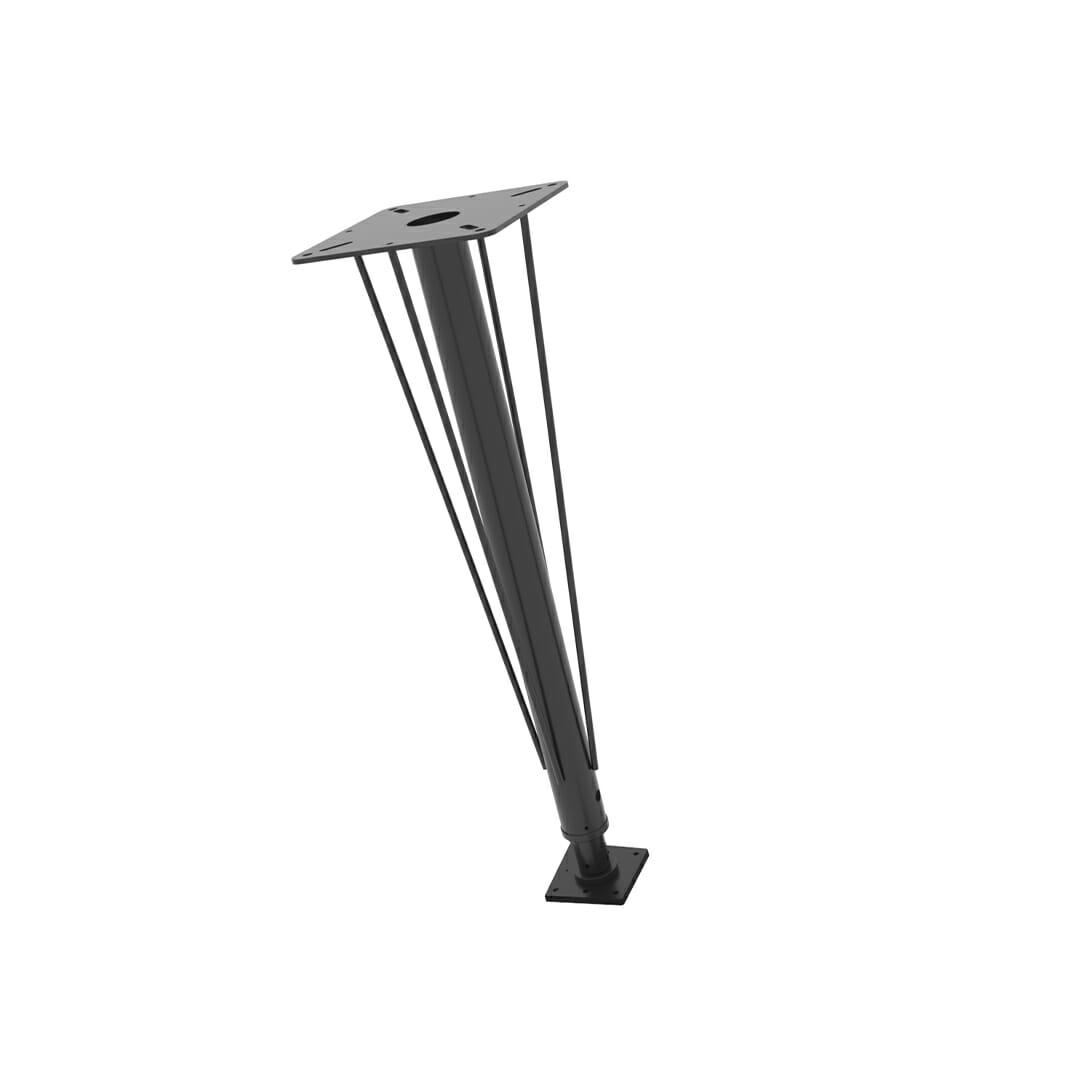 Telescopic pole extension with rods 100-150 cm (no clamps) - Euromet